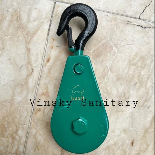 Jual katrol Catrol Kerekan Krekan Timba Sumur Kapal Besi 0,4 TON ...