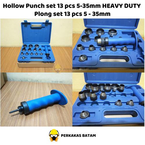 Jual Hollow Punch set 13 pcs 5-35mm HEAVY DUTY / Plong set 13 pcs 5 ...