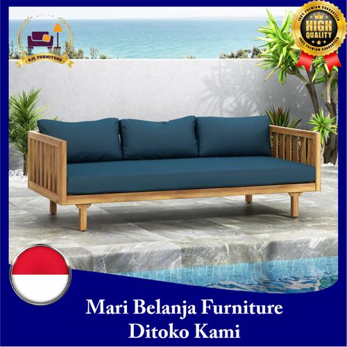Jual Kursi Sofa Tamu Sofa Teras Sofa Outdoor Indoor Kayu Jati Minimalis ...
