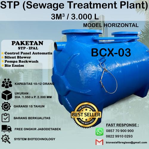 Jual STP BIOTECH 3M3 / IPAL BIOFIL 3M3 / Paket STP BIOTECH 3.000 Liter ...