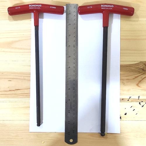 Jual Kunci L Model T / Hex Key Ballpoint T Handle mm mili Black Bondhus ...
