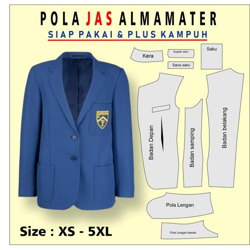 Jual POLA JAS ALMAMATER SIAP PAKAI | JAS UNIVERSITAS | JAS KULIAH - Kab. Sidoarjo - APRILIA ...