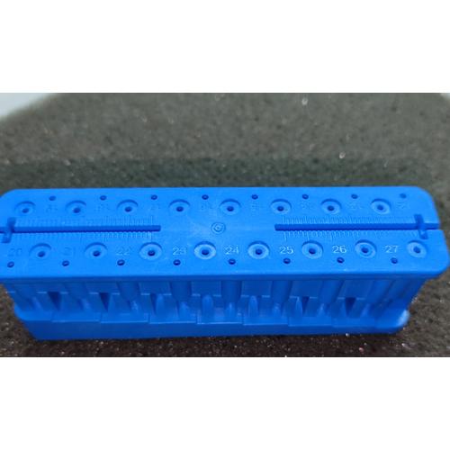 Jual Endo Block Ruler Measuring FIle Holder Endodontic Endoblock - Kota ...