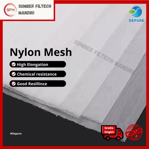 Jual Mesh Saringan Nylon #30, 40, 50, 60, 80 (Lebar: 1m, 1.27m, 1,6m ...