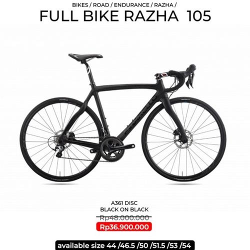 Jual Sepeda Balap Roadbike PINARELLO RAZHA 105 Disc Hydraulic 2 x 11 ...