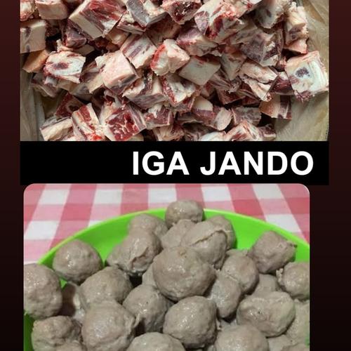 Jual Iga Sapi Jando 500 gram Plus Bakso Sapi Home made - Kota Bekasi ...