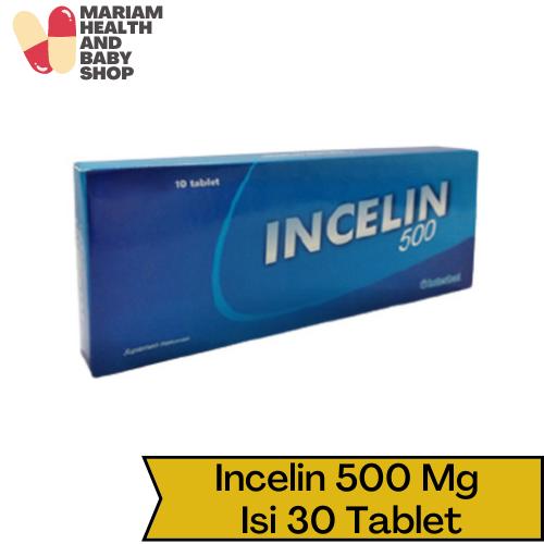 Jual Incelin 500Mg Isi 30 - Kota Surabaya - MARIAM HEALTH | Tokopedia