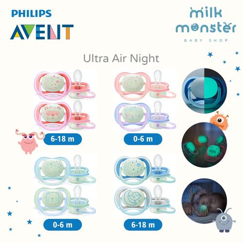 Jual Philips Avent Soother Air Night Time / Empeng bayi - Kota Surabaya ...