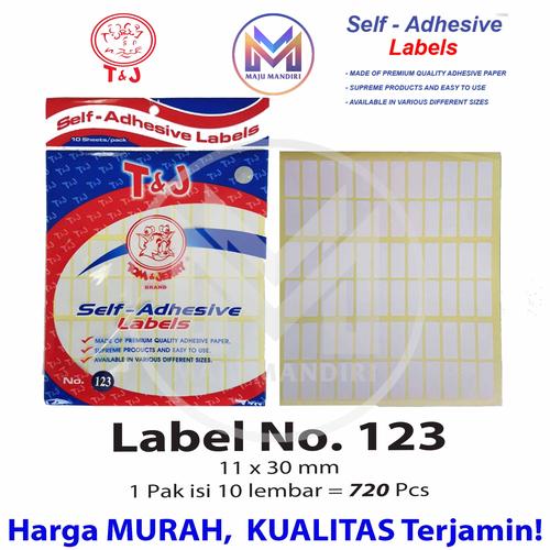 Jual Label Tom & Jerry Putih / Stiker TJ Nama Undangan / Labels Tom jerry - 123 - Kab. Bekasi ...