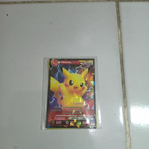 Jual kartu pokemon PIKACHU V LIGHTNING ROD - Jakarta Barat - hobby anak ...