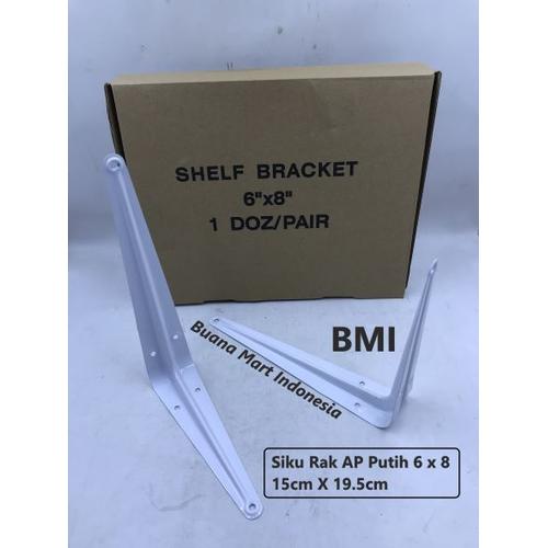 Jual Siku Rak 6 x 8 | Siku Rak Bracket | Siku Dinding Braket | Besi ...