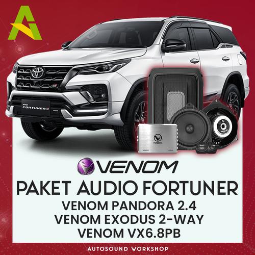 Jual Paket BASIC Venom Audio - Toyota Fortuner - 2.4+VX6.8PB, Non Speaker - Jakarta Barat ...