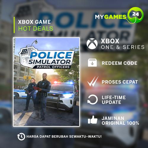 Jual Police Simulator Patrol Officer xbox one series X|S PC redeem ...