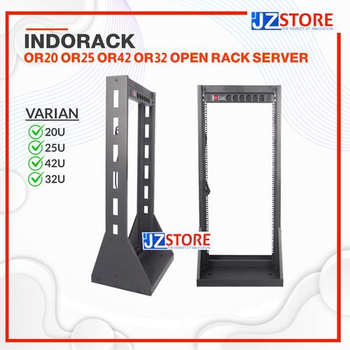 Jual INDORACK OR20 OR25 OR42 OR32 OPEN RACK SERVER 20U 25U 42U 32U ...