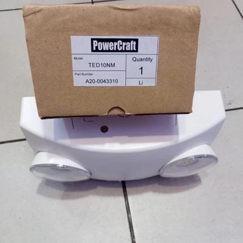 Jual Lampu powercraft emergency mata kucing Model TED10NM/lampu darurat ...