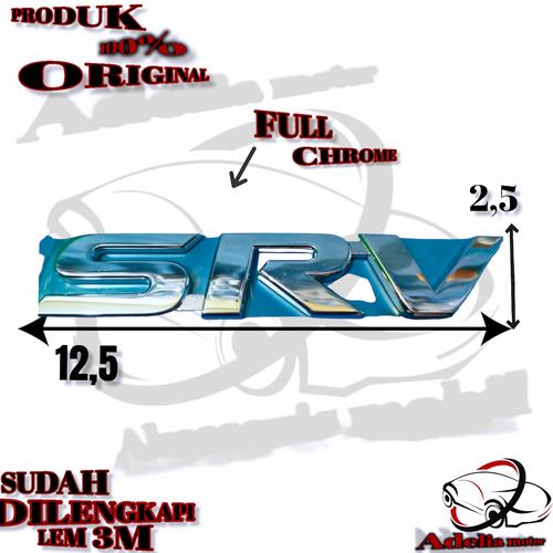 Jual Emblem srv tulisan srv lambang srv bacaan srv logo srv original ...