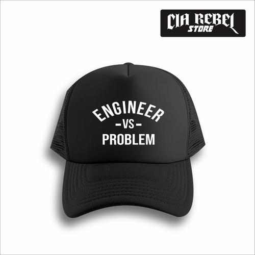 Jual TOPI JARING TRUCKER RACING MEKANIK ENGINEER VS PROBLEM - CIA REBEL ...