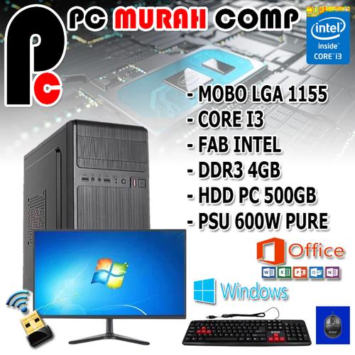 Jual Komputer RAKITAN PC CPU UNBK / OFFICE i3 Siap pakai - RAKITAN ONLY ...