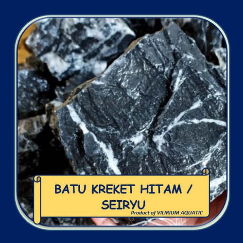Promo ORNAMEN AQUASCAPE - BATU KREKET HITAM / SEIRYU / RYUOH - Jakarta ...