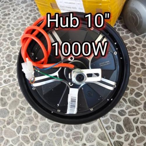 Jual Motor BLDC 48V 46v 1000W QS High Grade HUB 10 " Ring 10 inch ...