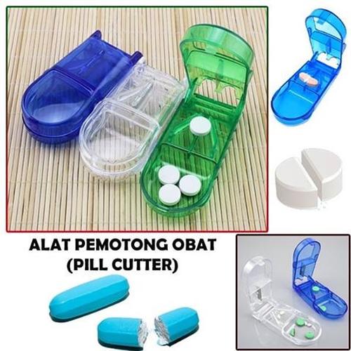 Jual Alat Pemotong Obat Kotak Pemecah Tablet Kapsul Pill Box Pil ...