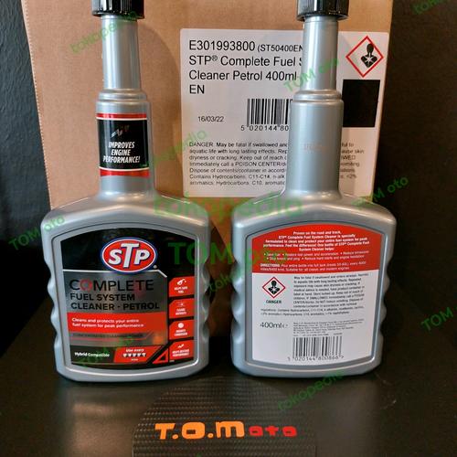 Jual STP COMPLETE FUEL SYSTEM CLEANER - PETROL HYBRID 400 ML MADE IN UK ...