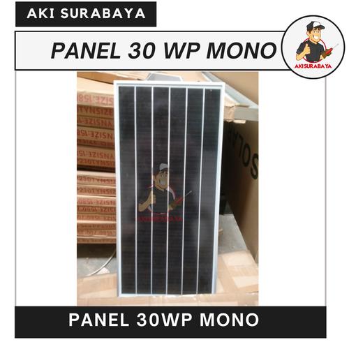 Jual Solar Panel 30wp Mono Crystalline - Kota Surabaya - aki surabaya ...