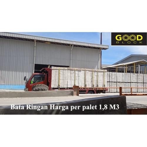 Jual Hebel / Bata Ringan / AAC Block GoodBlock Harga per palet 1,8 M3 ...