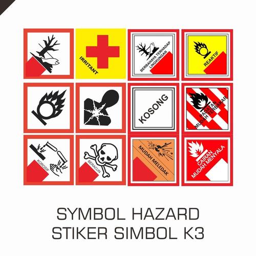 Jual Stiker K3, Tanda Bahan Kimia, Symbol Limbah dan Label Limbah ... Jual Stiker K3, Tanda Bahan Kimia, Symbol Limbah dan Label Limbah ...
