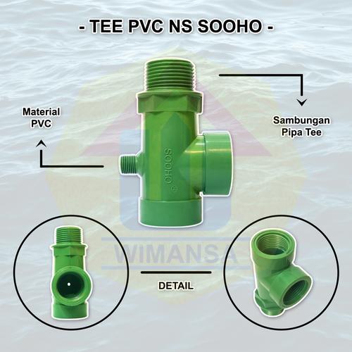 Jual TEE PVC NS SOOHO - SAMBUNGAN PIPA PVC - Kota Surabaya - wimansa ...
