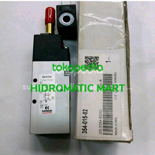 Jual Solenoid Valve CAMOZZI 354-015-02 DC24 ITALY - Jakarta Barat - HIDROMATIC MART | Tokopedia