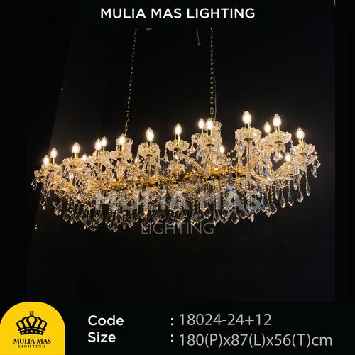 Jual Lampu Gantung Hias Kristal Untuk Ruang Tamu Nuansa Mewah Terbaru ...
