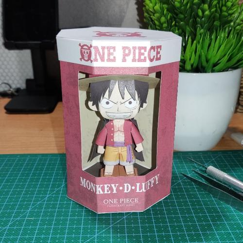 Jual Luffy figure anime /Papercraft / Onepiece wano/model jcube/chibi ...