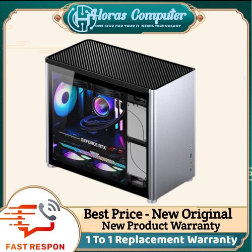 Jual Case Jonsbo D30 Mini Micro ATX Tower Steel Glass Support 240mm Cooling - Silver - Jakarta ...