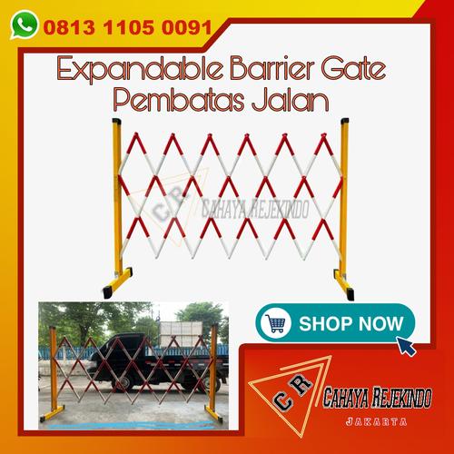 Jual Expandable Barrier Gate Pembatas Jln/Portable Barrier Gate ...