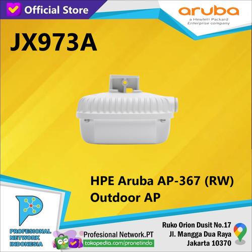Promo JX973A HPE Aruba AP-367 (RW) Outdoor AP Cicil 0% 3x - Jakarta ...