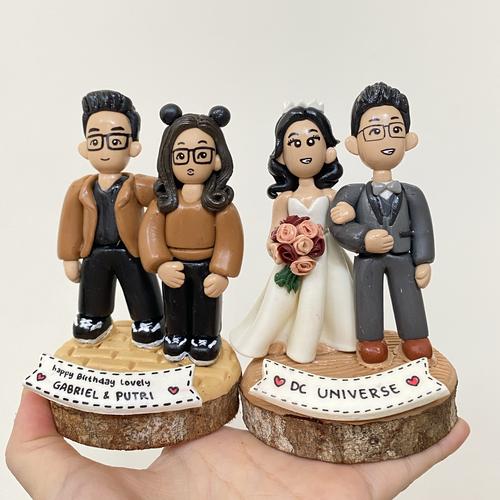 Jual Pajangan meja custom (COUPLE) untuk hadiah anniversary, ultah ...