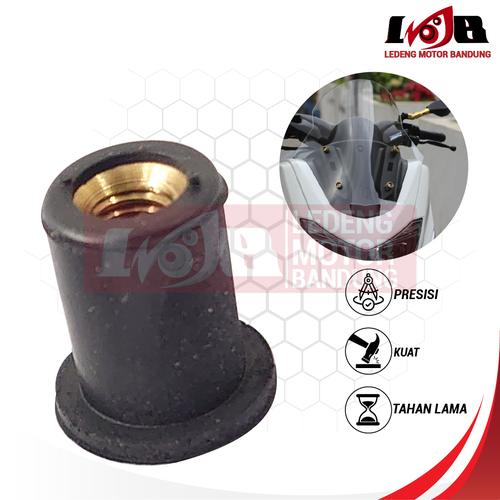 Jual MUR Karet Ganjel Visor Nmax Windshield Yamaha N-max - Mur Tebal ...