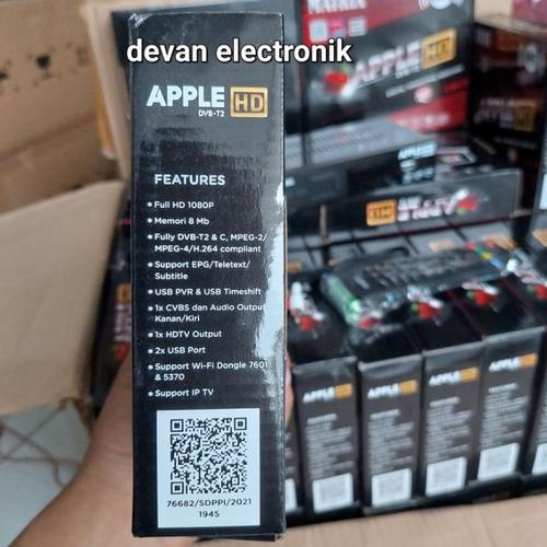 Jual SET TOP BOX TV DIGITAL MATRIX APEL HD TVB T2 MATRIX APEL HD SET TOP - DONGLE WIFI STB ...