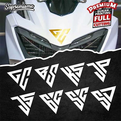 Jual Stiker GC BS Logo / Sticker Racing KS JP Logo - GC, Hitam ...