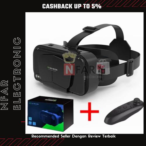 Jual Shinecon G10 Vr Box Virtual Reality 3D Glasses 7 Inch Remote ...
