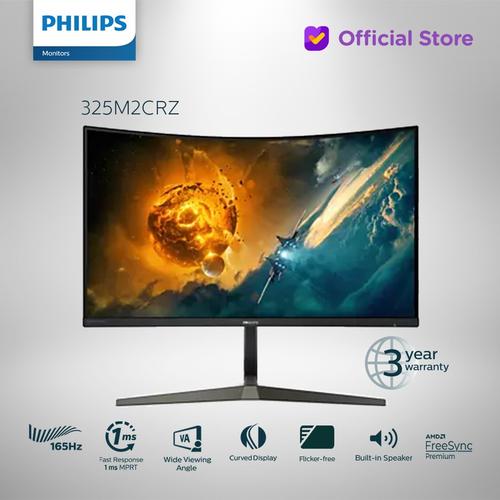 Jual Monitor Philips 325M2CRZ - Curved Monitor 32" QHD 2K, VA, 165Hz ...