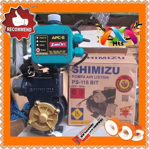 Jual Pompa air Otomatis 125 watt shimizu gn pendorong ga 126 panasonic ...