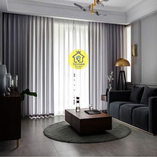 Jual Vitrase polos+putih polos+Vitrase Tirai Gorden Jaring+Horden Pintu ...