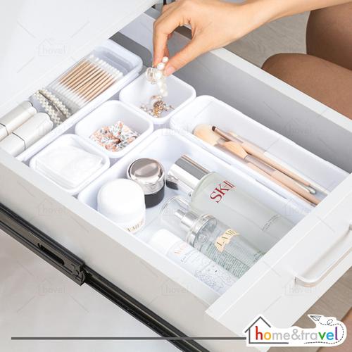Jual HOVELSHOP Organizer Kotak Sekat Laci Pembatas Box Serbaguna 8 in 1 ...