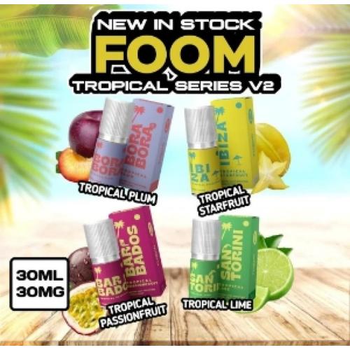 Jual Foom Tropical V2 Santorini Tropical Lime Salt Nic 30ML Foom ...