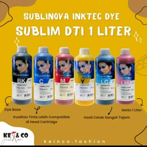 Jual Tinta Sublime / Sublim Inktec DTI - Hitam TINTA SUBLINOVA INKTEC ...
