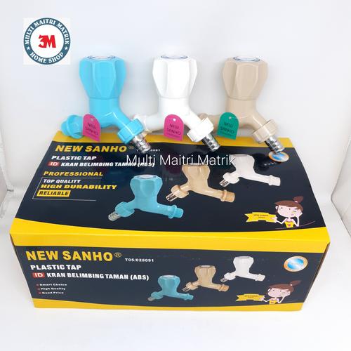 Jual Keran air kran air PVC Sanho / kran air plastik tembok taman ...