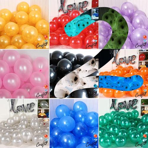 Promo [LATEX COMBO] Balon Latex 12 inch METALIK WARNA isi 20/30/50 Part ...