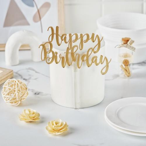 Jual Topper Cake Happy Birthday F13 Ready Stock - Jakarta Utara - Laser ...